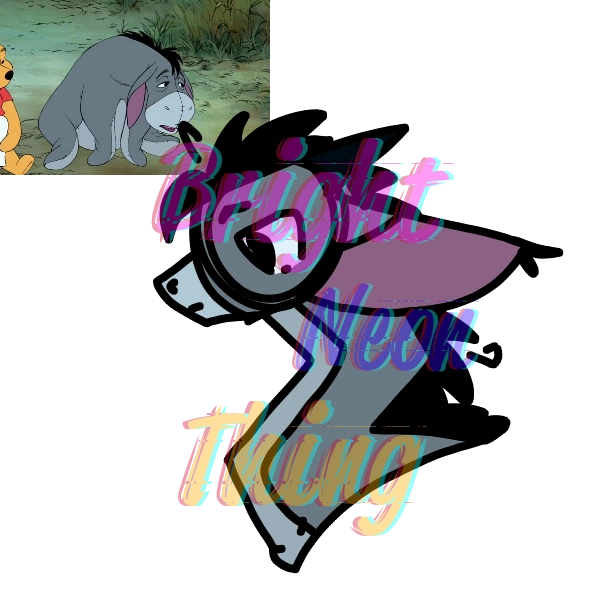 Cartoon characters as dragons: Day one- Eeyore (Winnie The Pooh) | Fandom