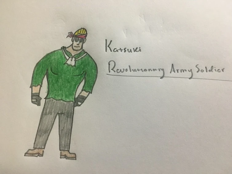 My 1st Fanfic Character Posted: Katsuki aka Kurotatsu | Fandom