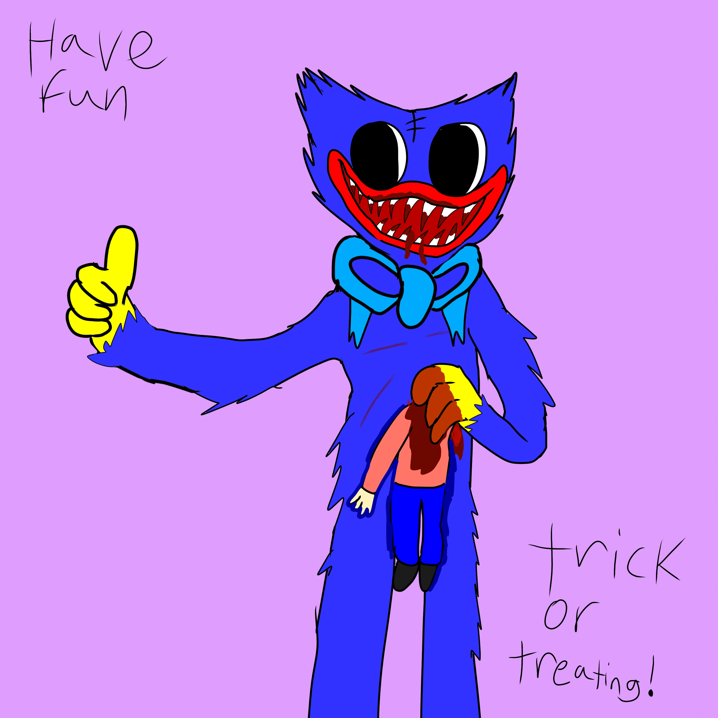 Huggy tells you to have fun | Fandom