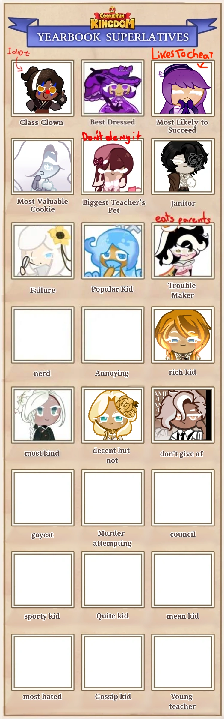 Anyone would like to fill these 🥺👉👈 | Fandom