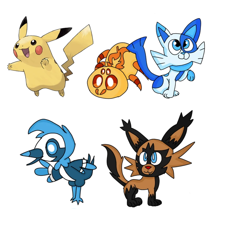 Ash's Colorida team | Fandom