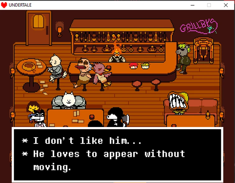 Sans should be have immeasurable speed. Before we enter Sans's room, we ...