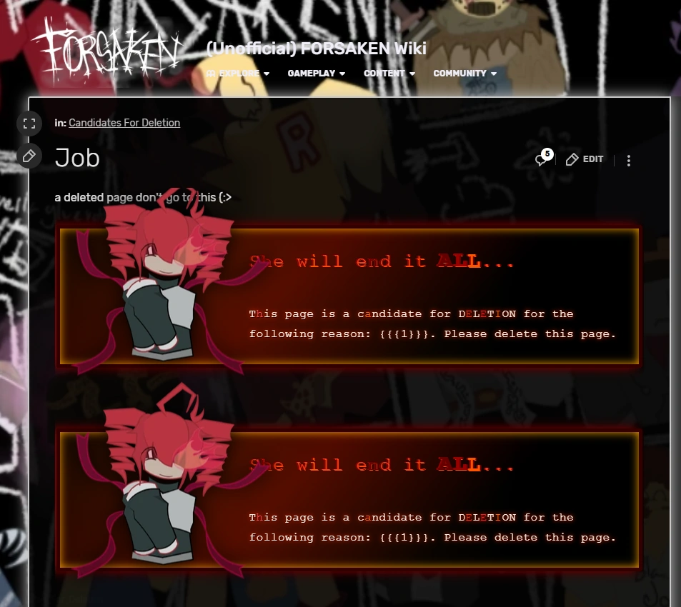 delete this page | Fandom