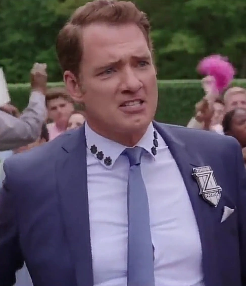 Dale Wells wore a blue suit like Captain America | Fandom