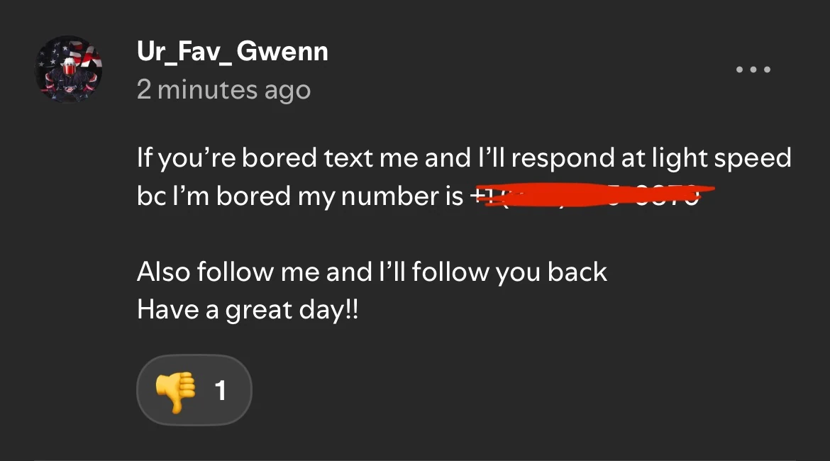 If desperate was a person (they edited their comment but this was ...