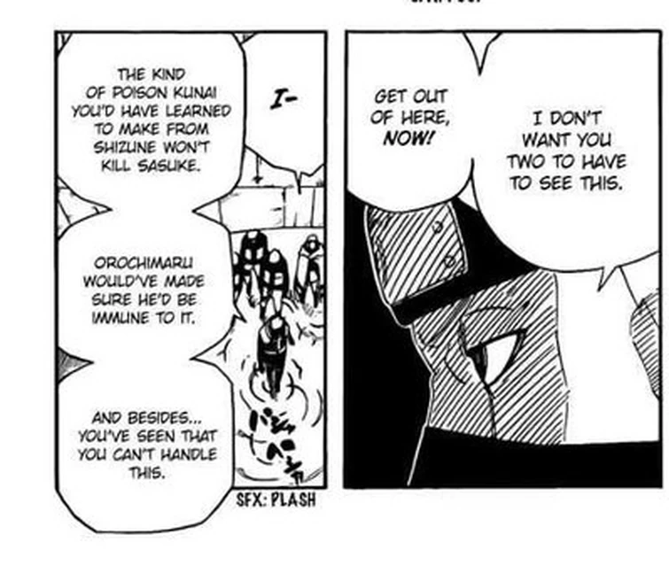 Very Hard Take. Sasuke didn’t train as hard as Naruto…or even Sakura ...