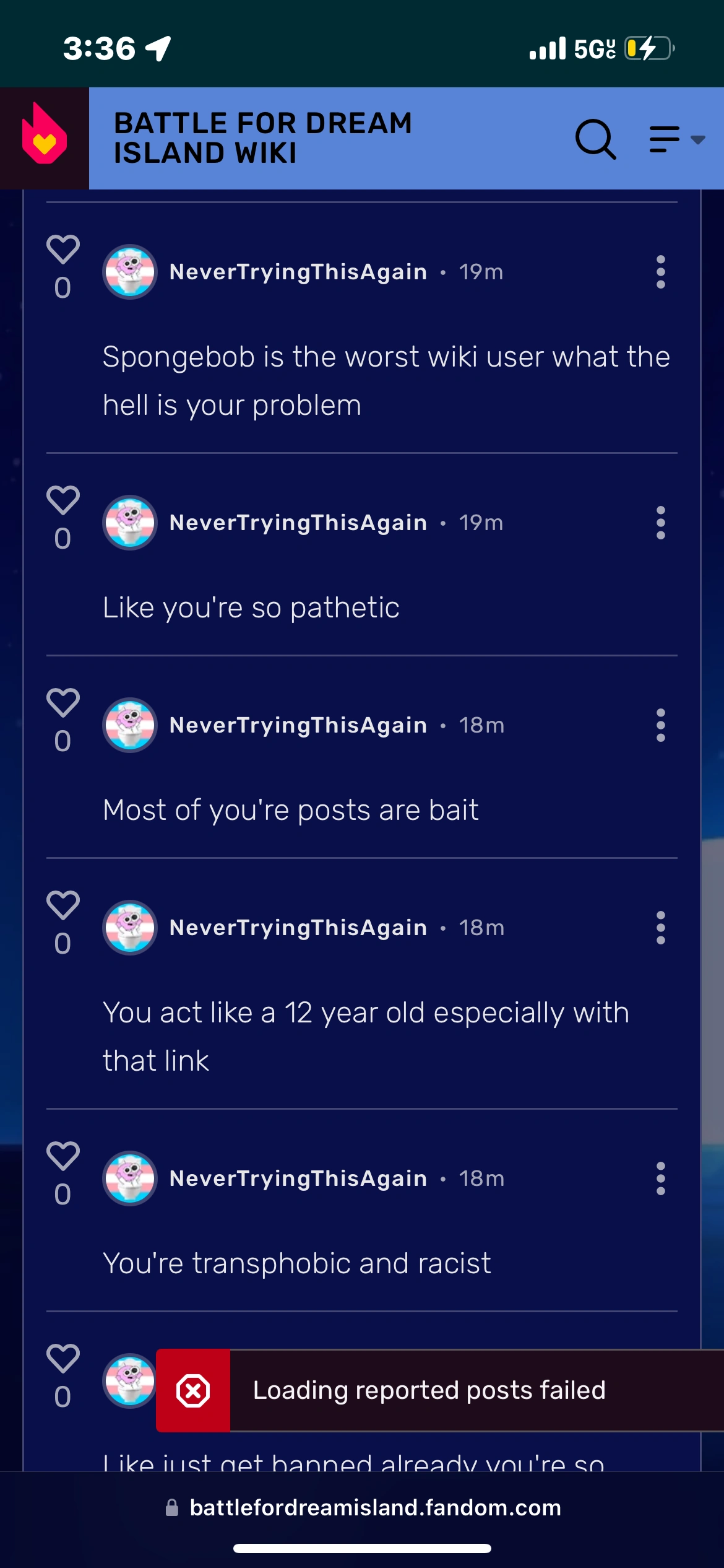 Days without drama day 167 - The "Perfect" 100th loss | Fandom