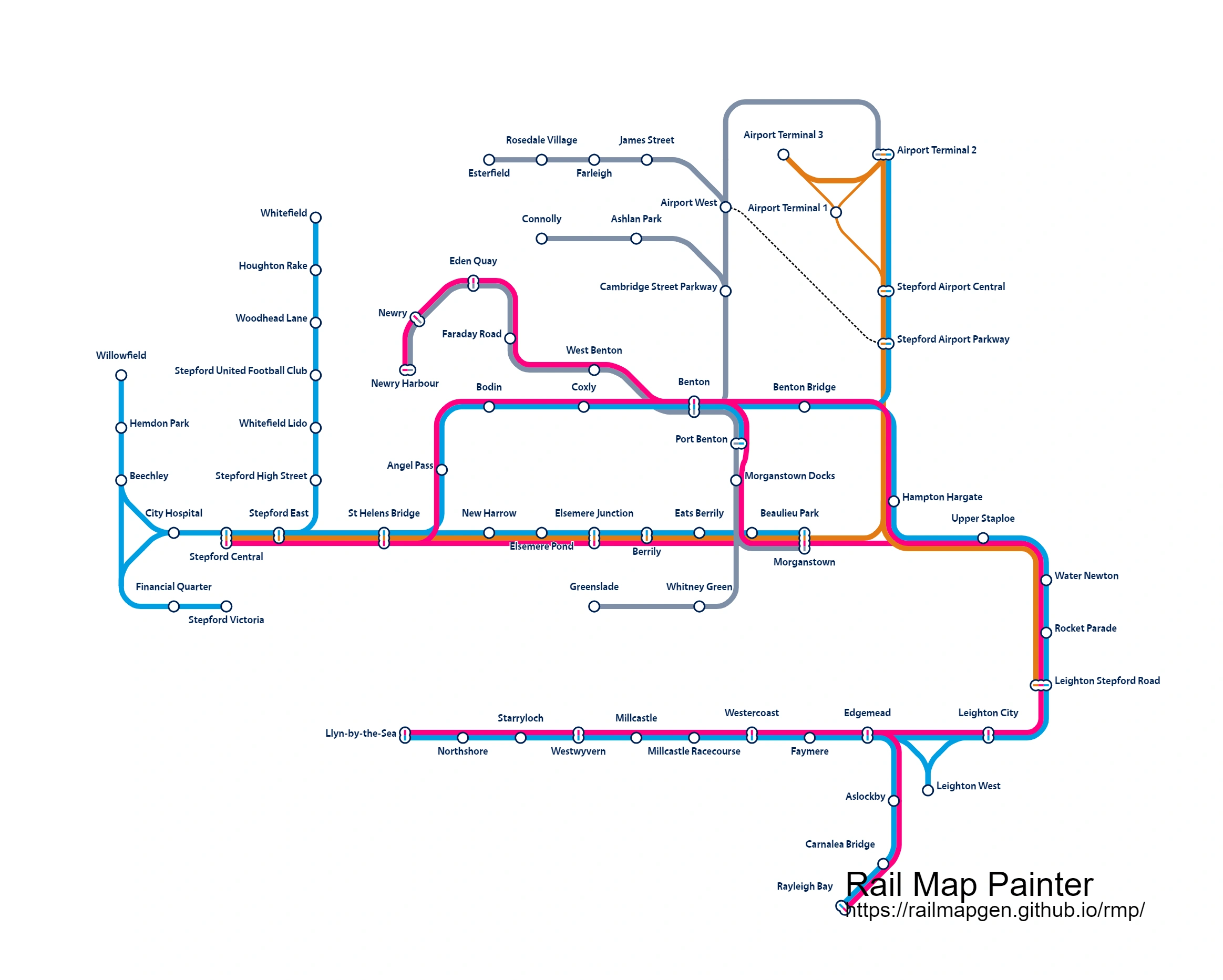 MTR version of SCR route map (full version) | Fandom