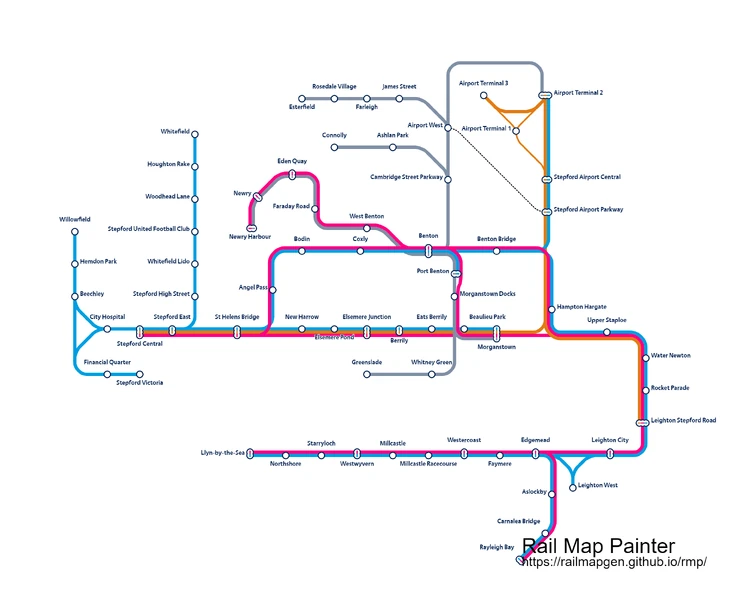 MTR version of SCR route map (full version) | Fandom