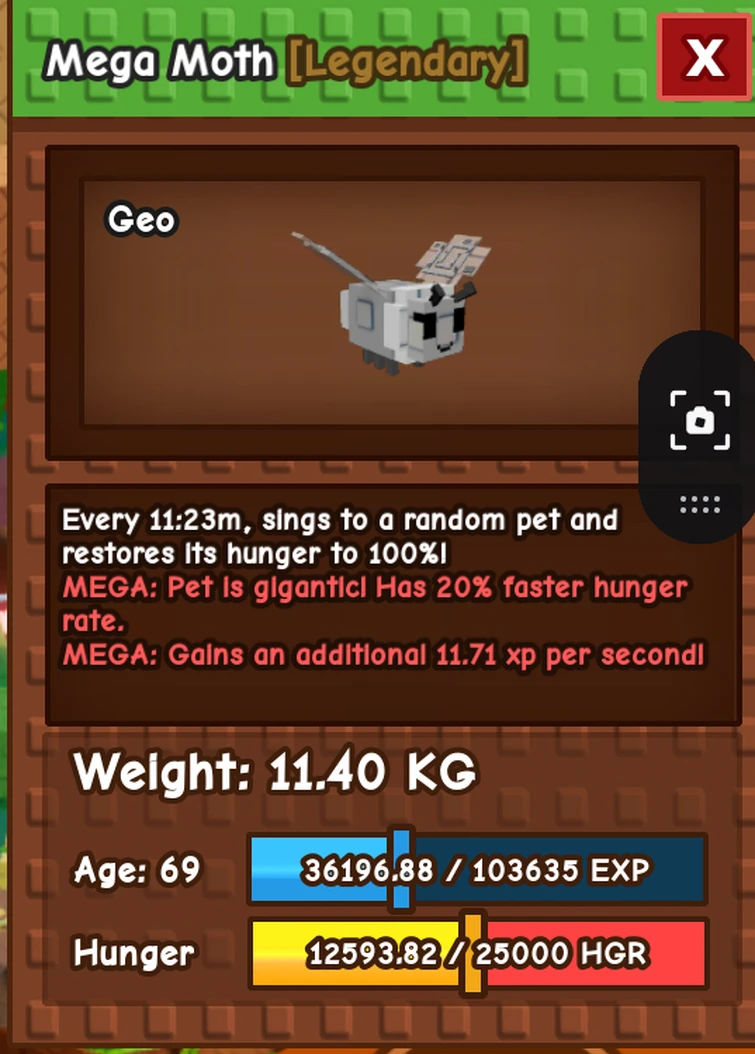 IS THIS FINALLY BIG, ITS MEGA, BUT 11.40KG AND ITS LEVEL 69 (iykyk ...