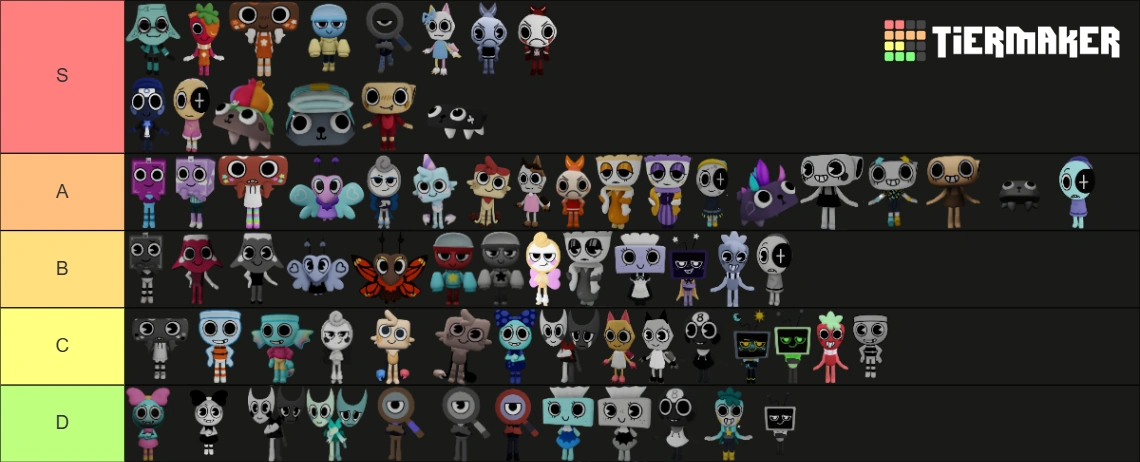 Dandy's World skin tier list | Fandom