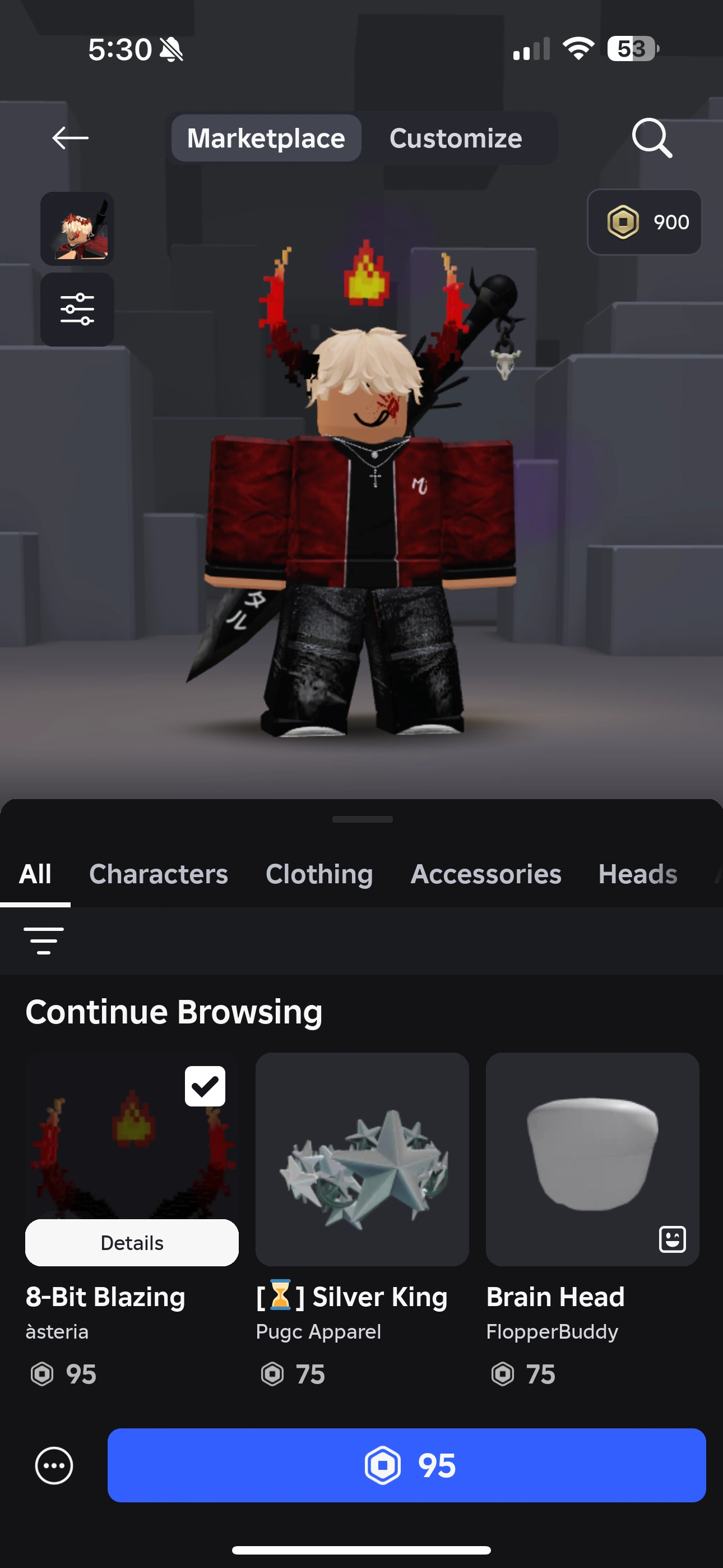 Very real looking fiery horns | Fandom