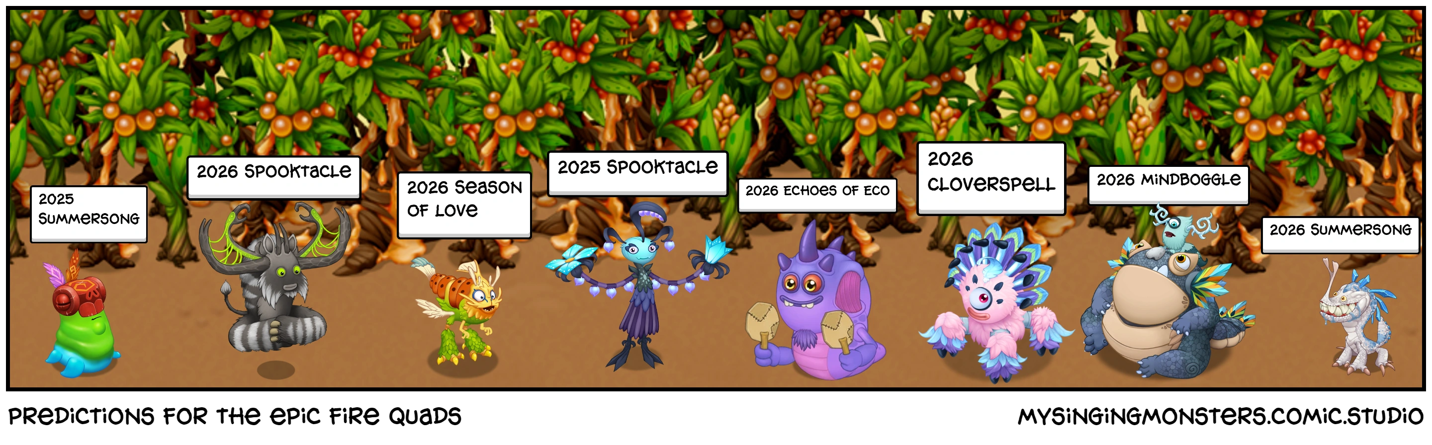 My predictions for when the rest of the fire quads are going epic | Fandom