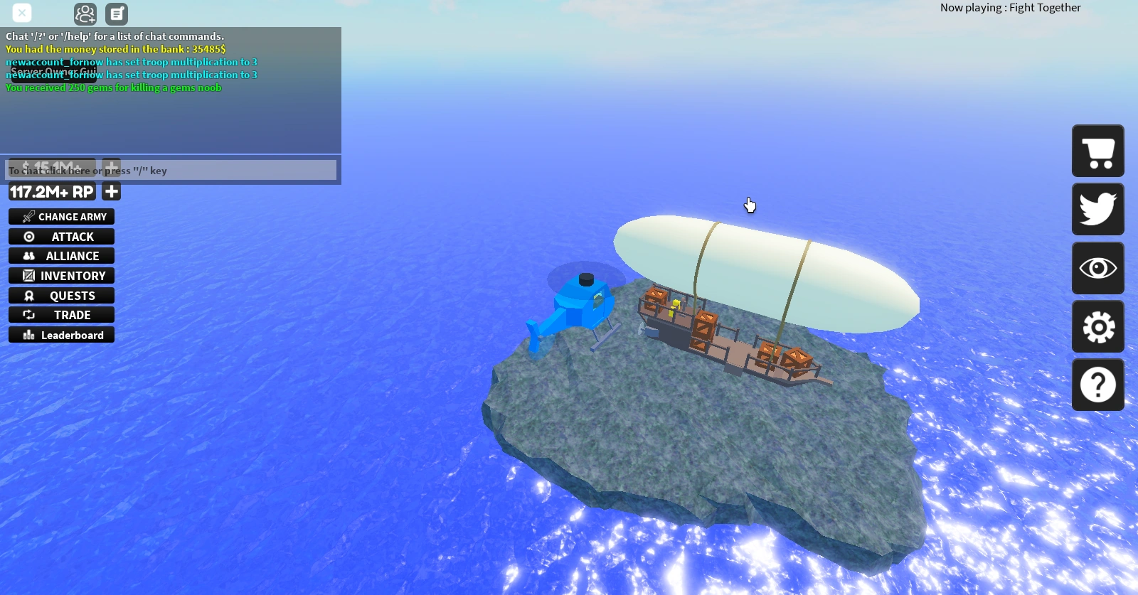 I managed to find this while I was searching for the secret island ...