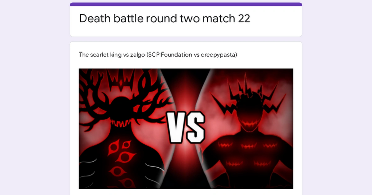 Death battle tournament round two match 22 | Fandom