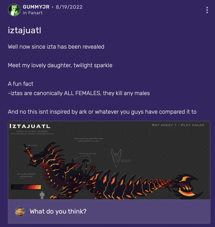 Is the Iztajuatl just a power fantasy creature? | Fandom
