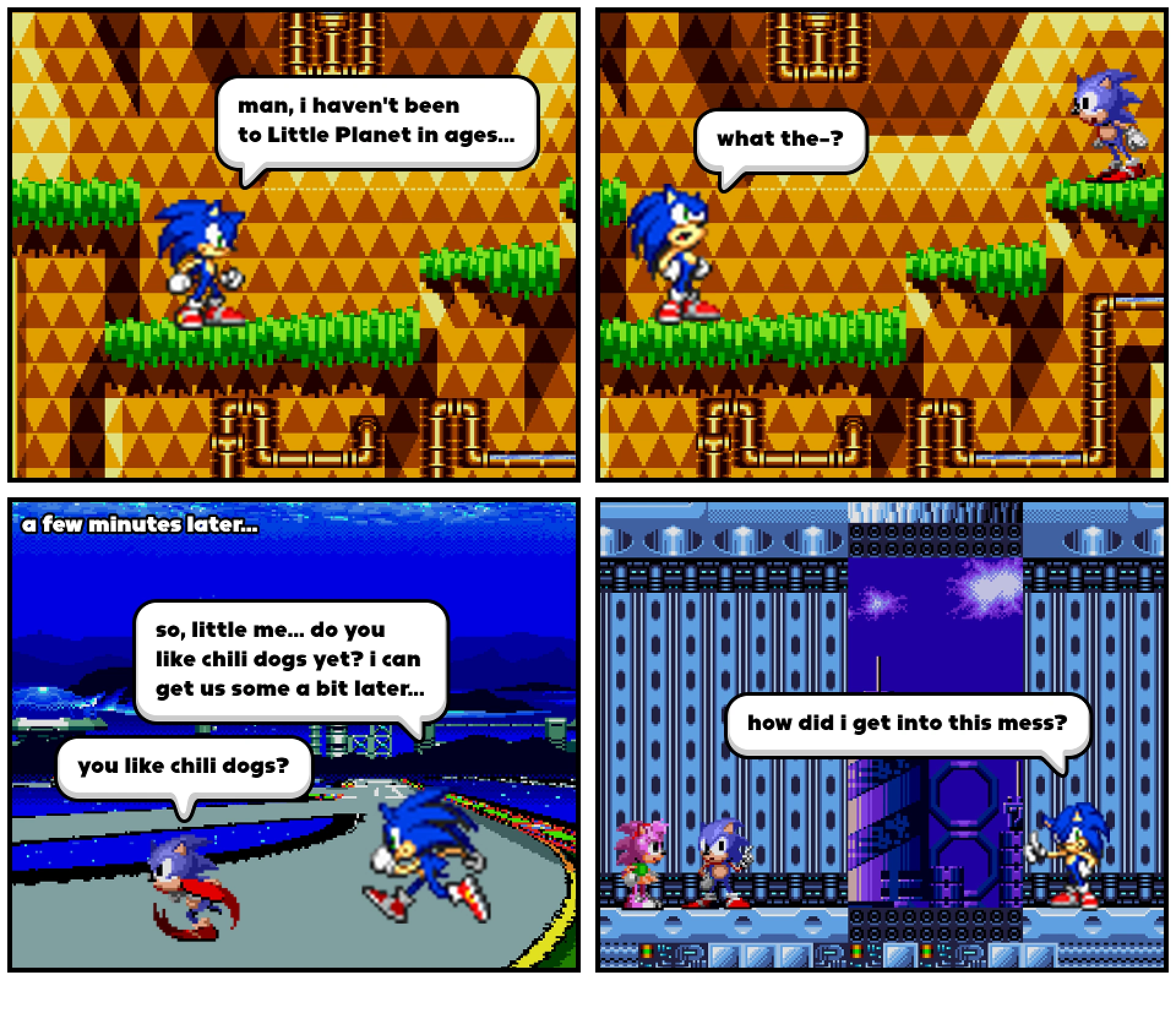 Sonic CD, but if it followed the laws of time | Fandom