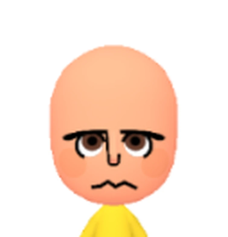 Can you show me your top 3 Least favorite miis bald & sad? | Fandom