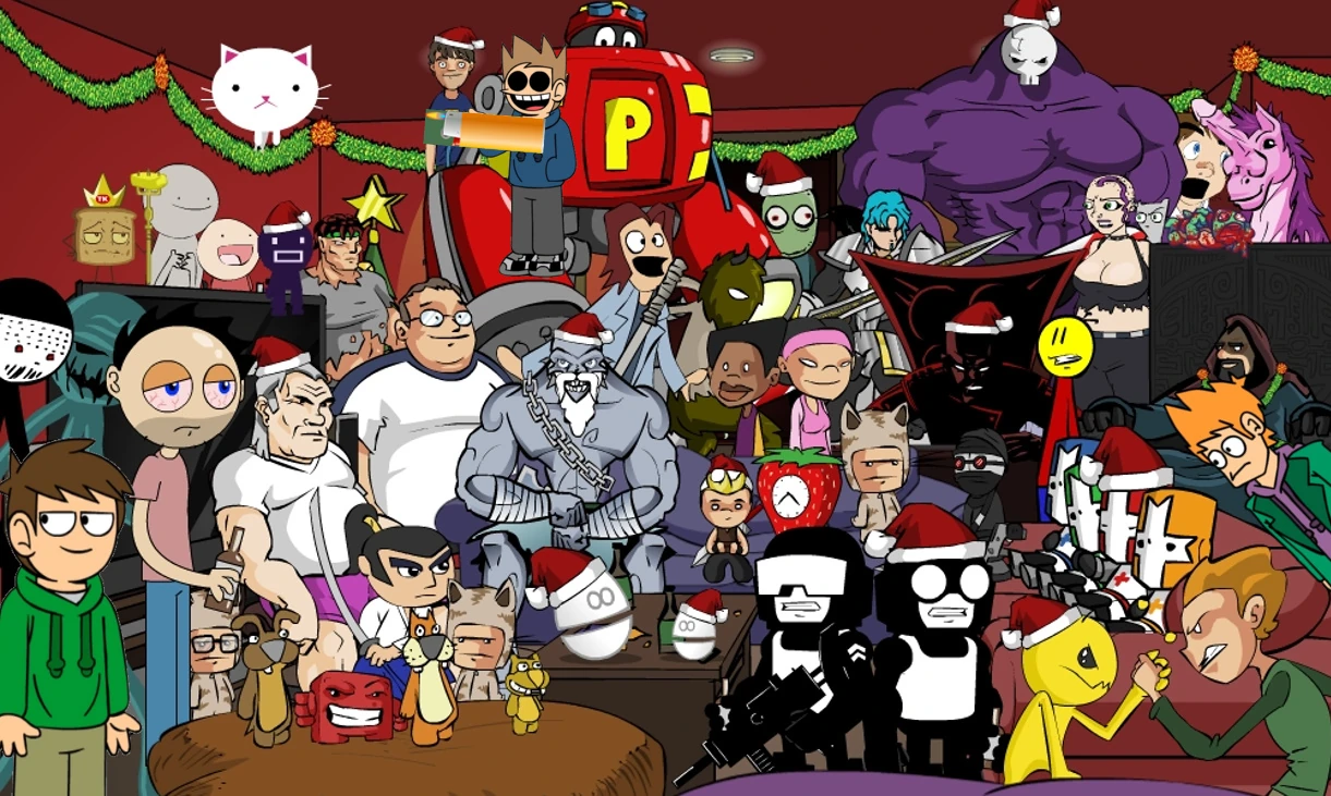 What if: Edd, Matt, and Tom really did appear in Newgrounds Christmas ...