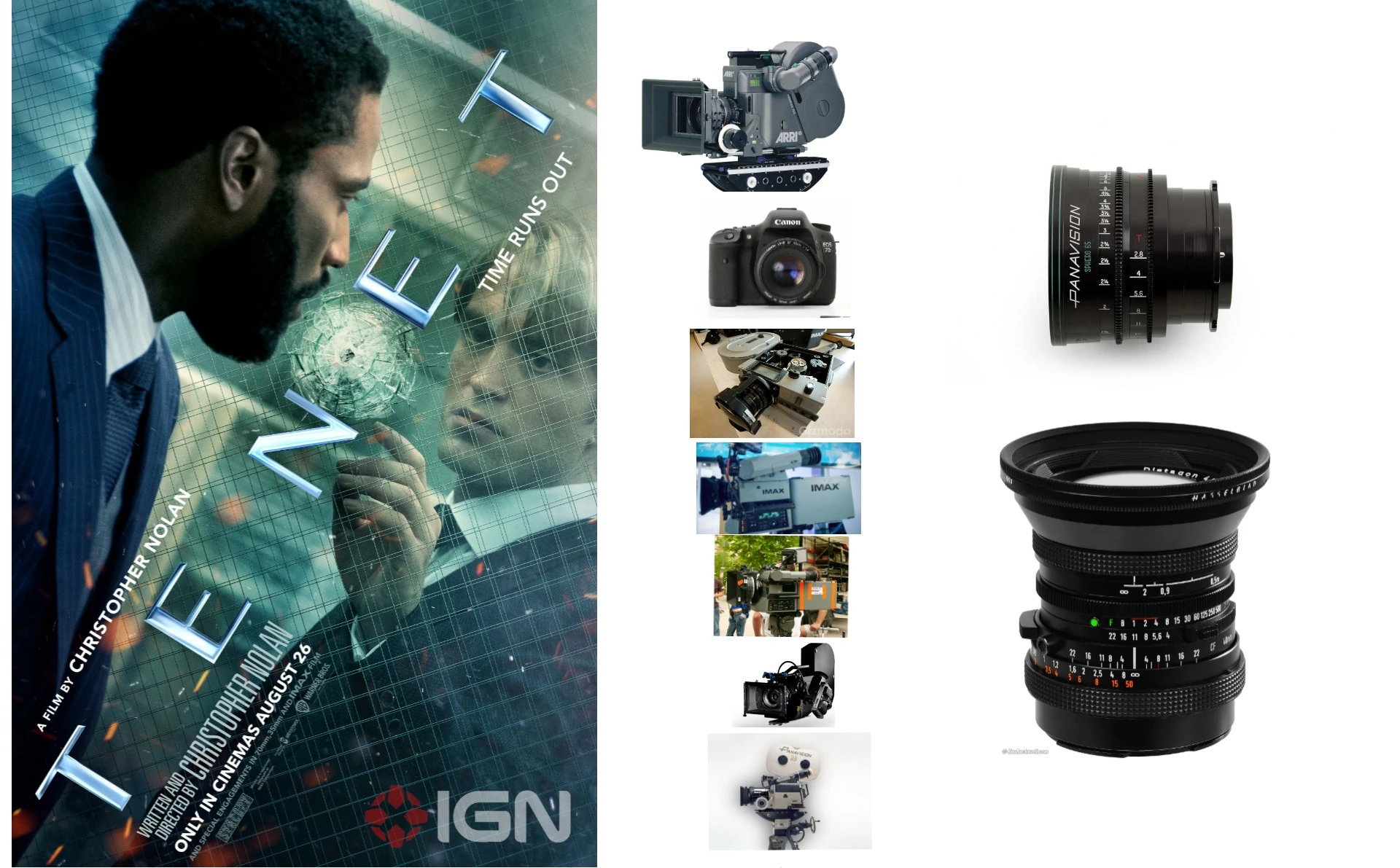 Cameras that shot Tenet | Fandom