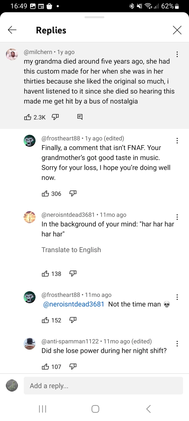 these comments are unhinged | Fandom