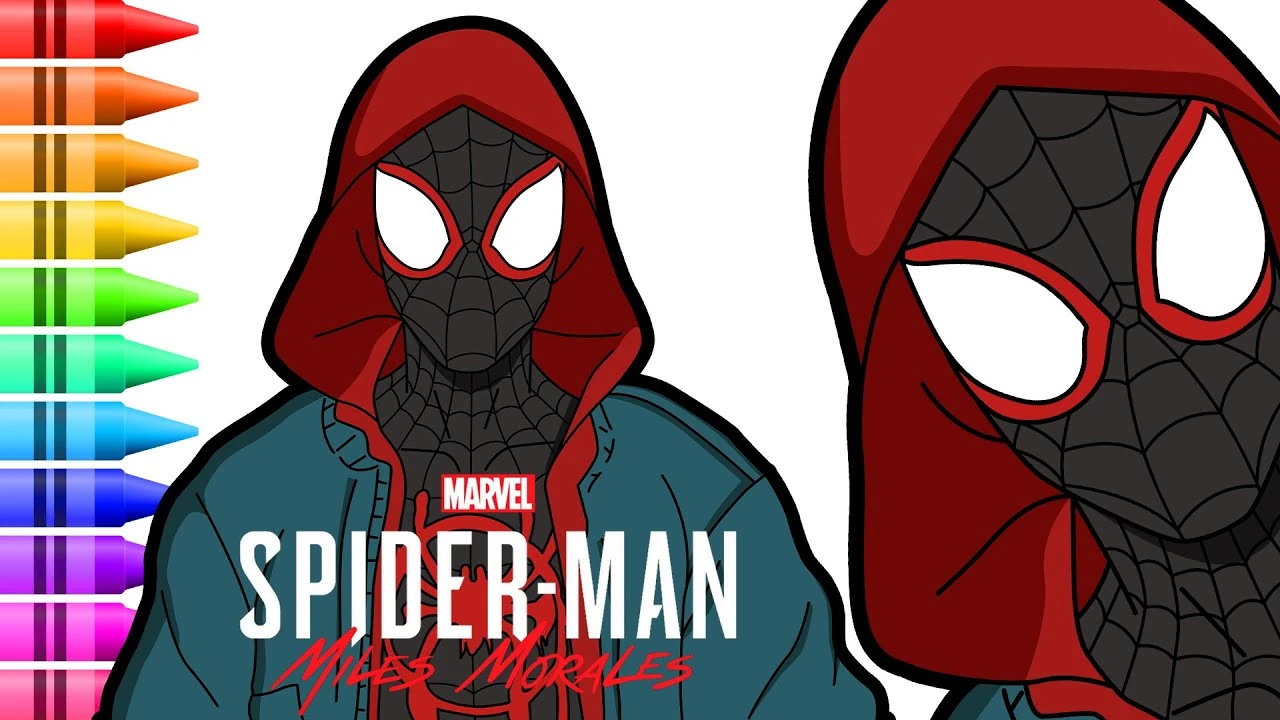 I Draw Miles Morales from Spider-Man Across the Spider-Verse | Fandom