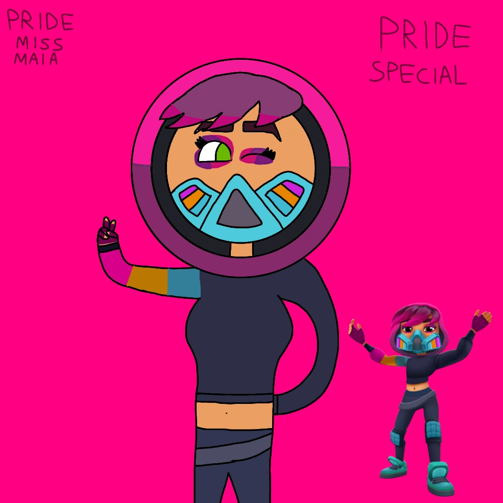Pride Miss Maia fanart | Fandom