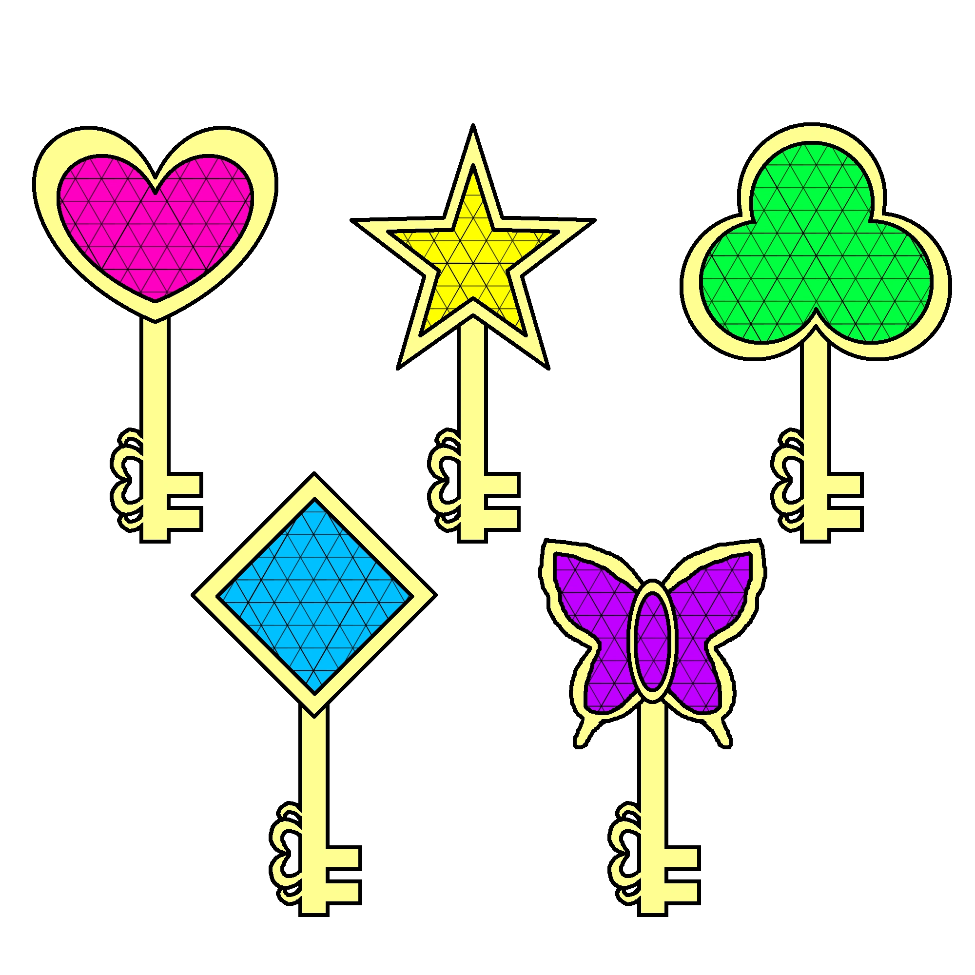 Fancy key set | Fandom