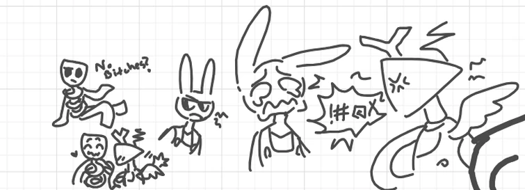 show me examples of your art and i'll attempt to draw my oc in your ...