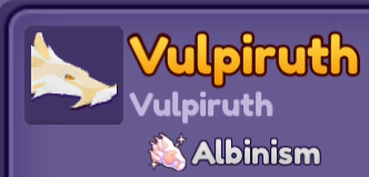 Trading/Selling FM G2 Albino Vulp | Fandom