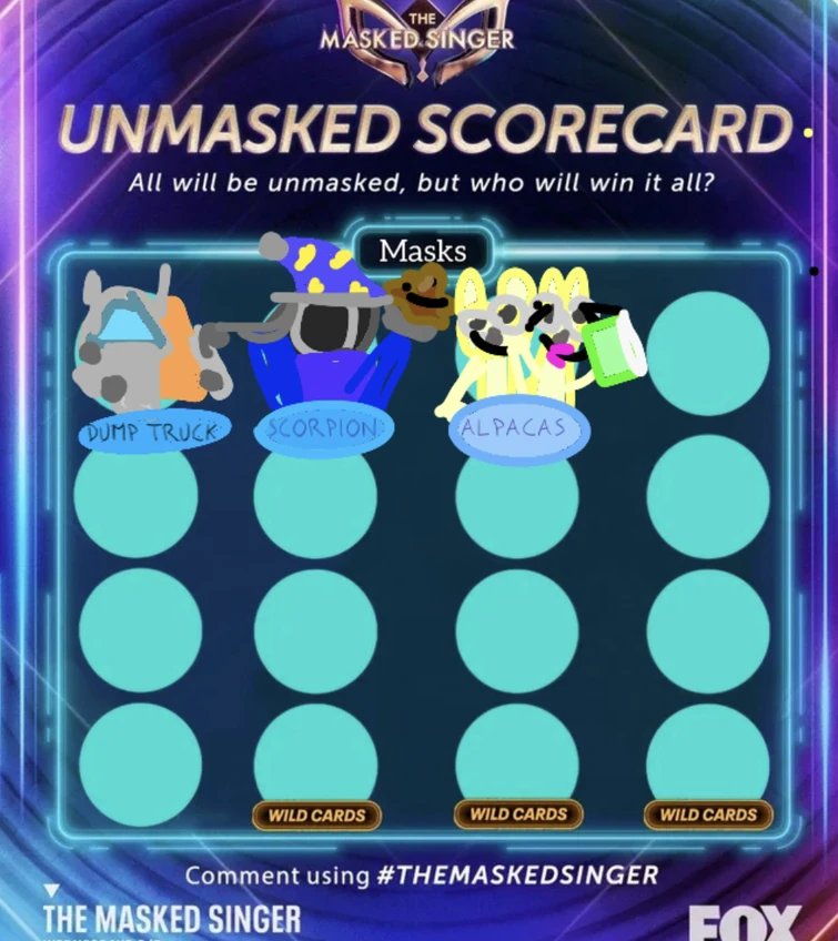 These next masks are the brainiest animals, meet the Alpacas! | Fandom