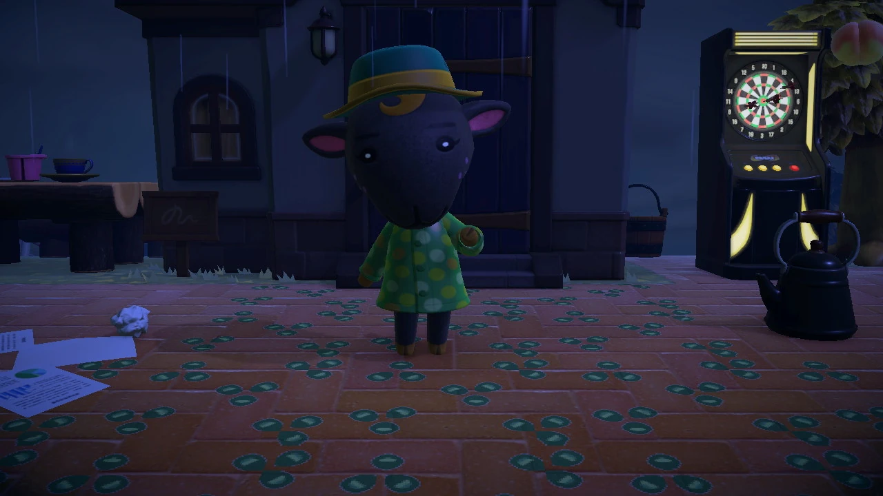 I got this cute photo of Nan after the last major free content update ...