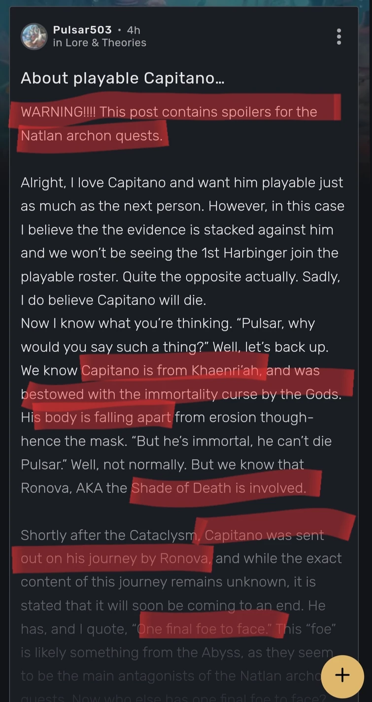 About playable Capitano… | Fandom