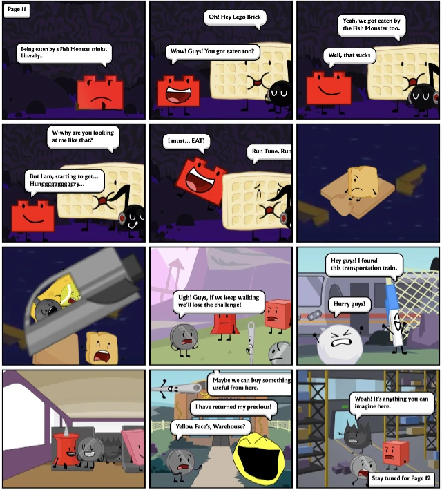 Battle for Dream Island: The Movie “Journey to Dream Island” Page 11 ...
