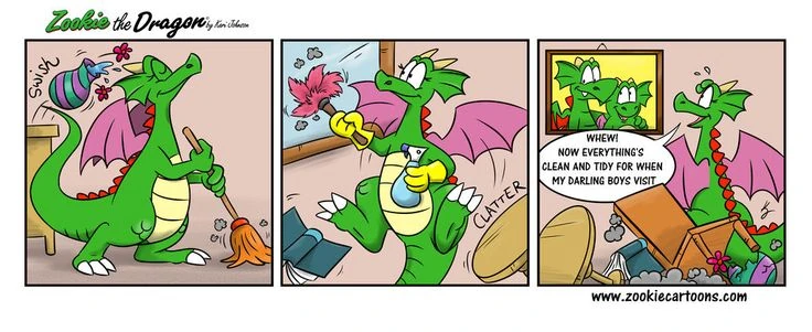 Zookie the dragon comic strip | Fandom