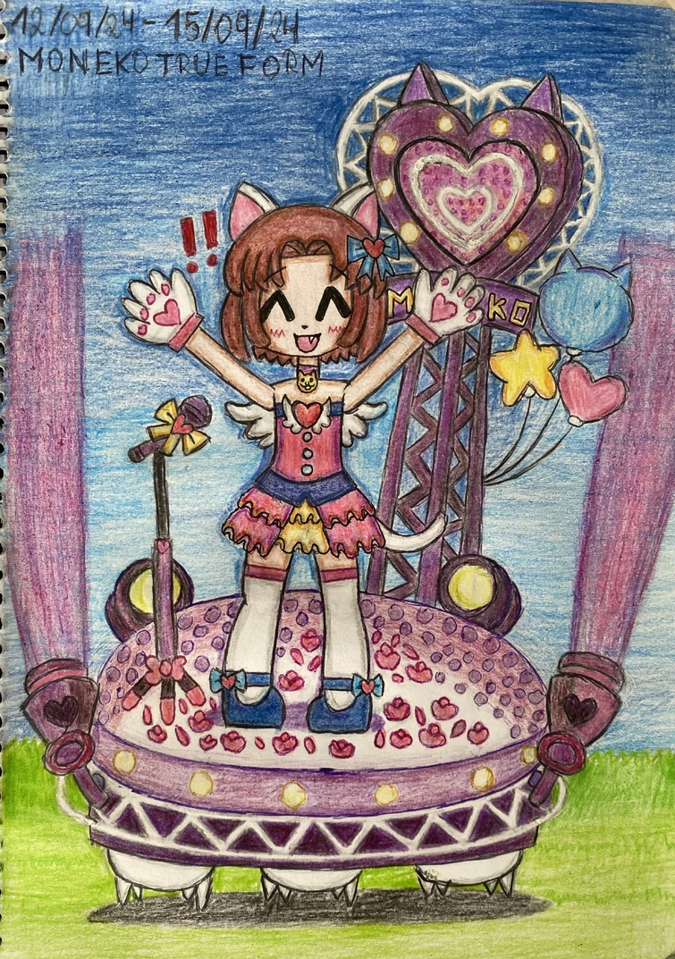 Moneko true Form fanart!! | Fandom