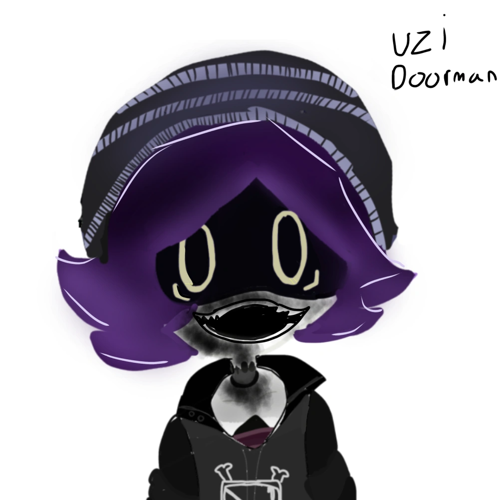 I drew Uzi >:D | Fandom