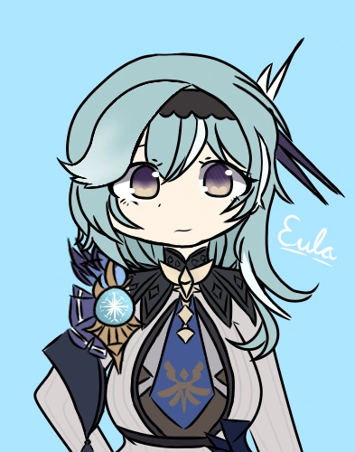 Eula drawing | Fandom