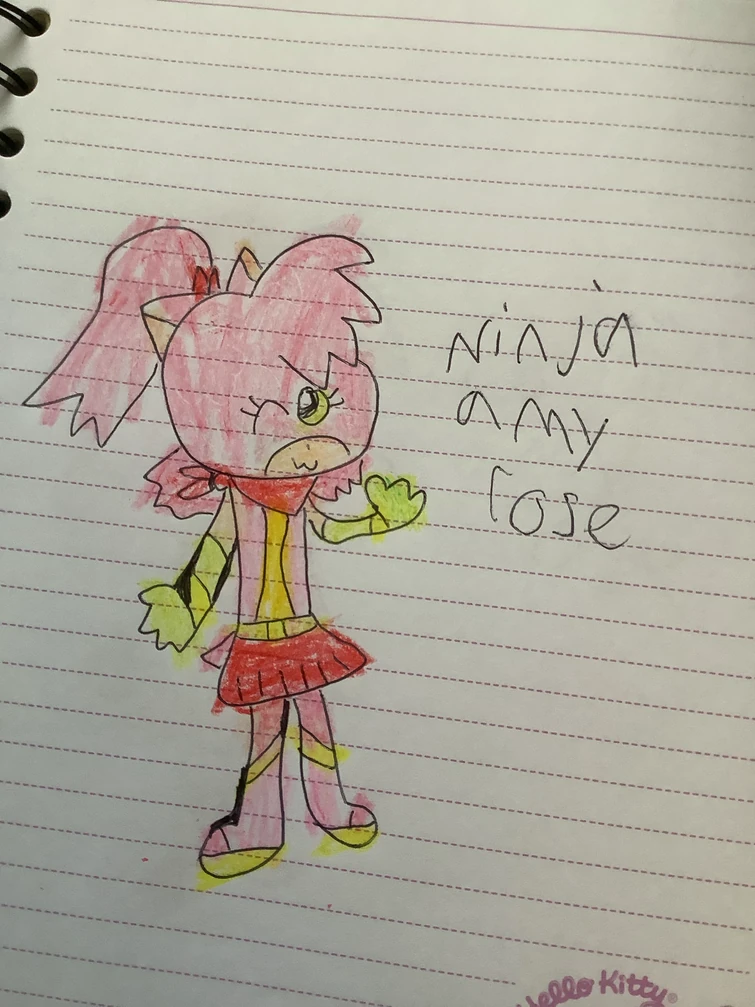 Amy rose showtime - ninja Amy rose | Fandom
