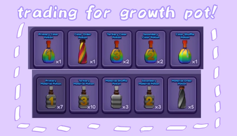 Looking for a growth pot! | Fandom