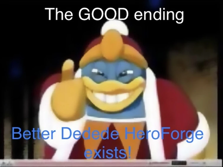 dedede hero forge | Fandom