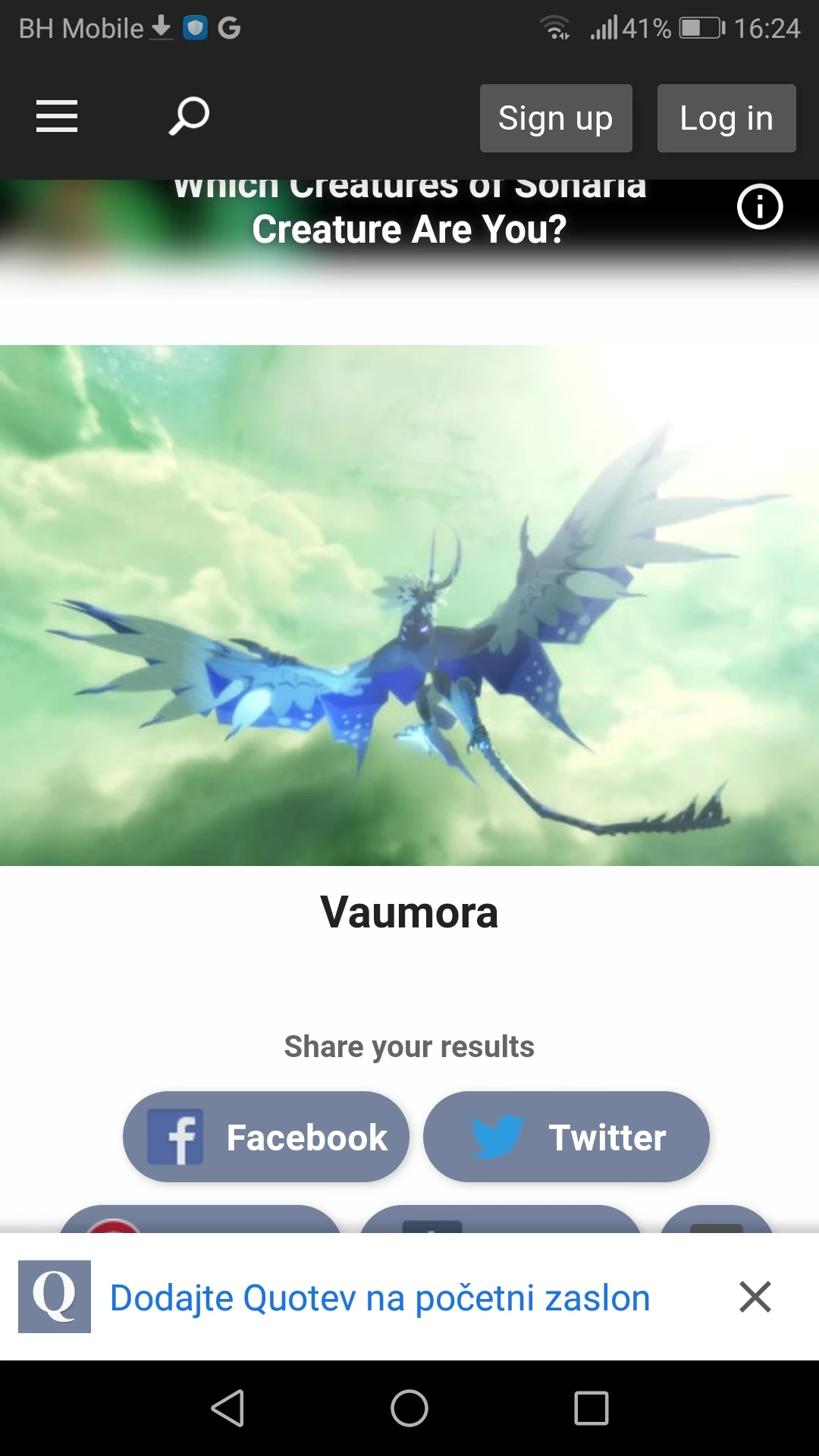 I got vaumora | Fandom
