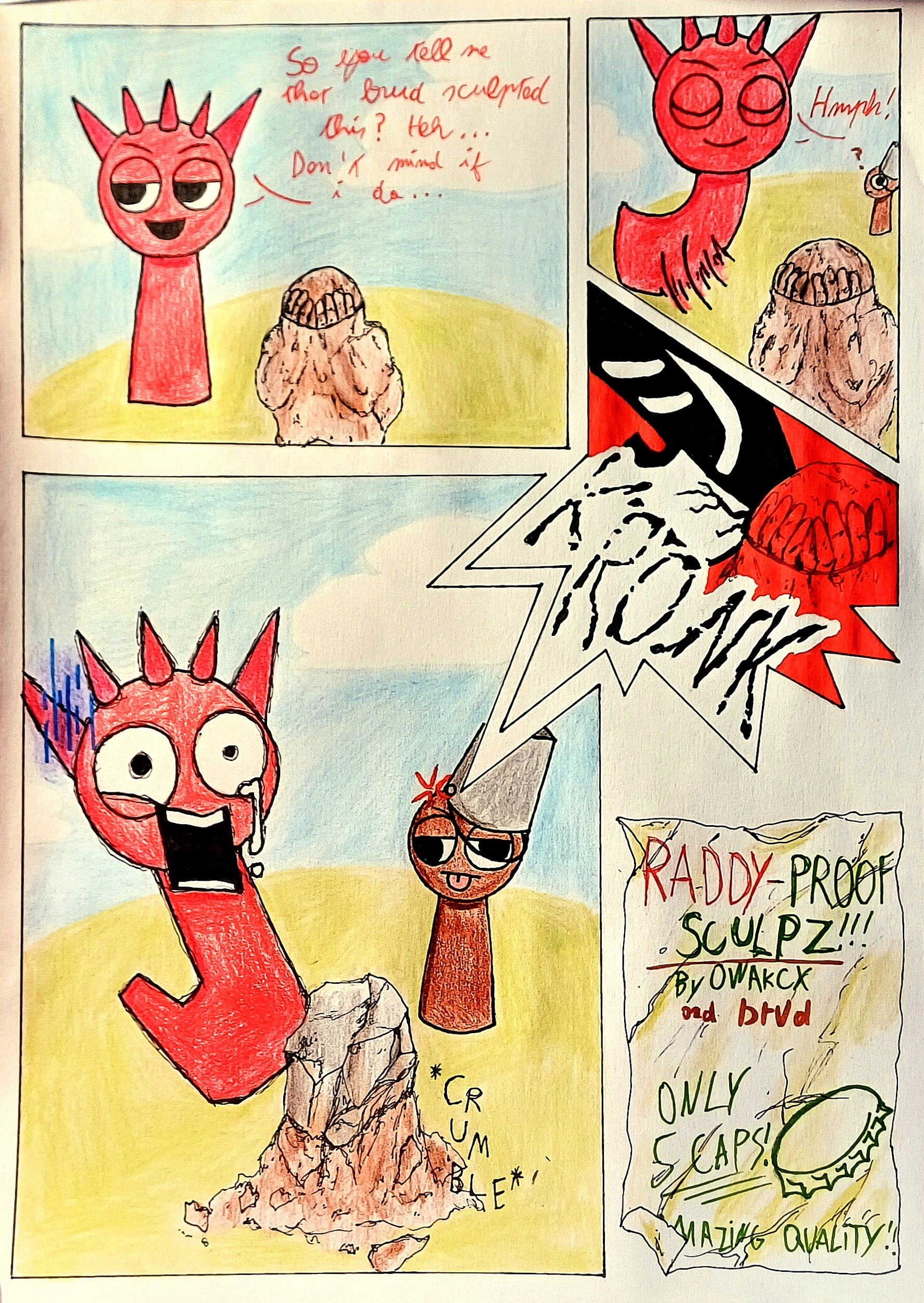 Sprunki comic ! Made by me. | Fandom