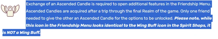 Does the wing buff in your friendship tree give you both wing buffs ...