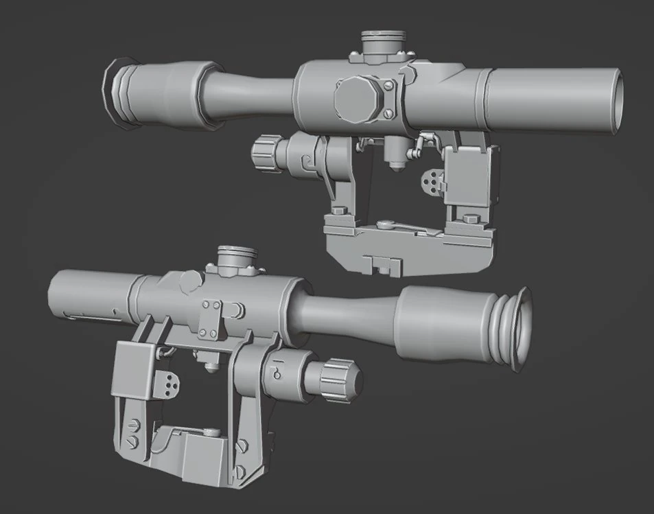 Some attachments for the upcoming SVD-S | Fandom