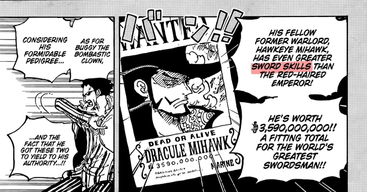 I think I found out who's stronger between Mihawk and Shanks. | Fandom