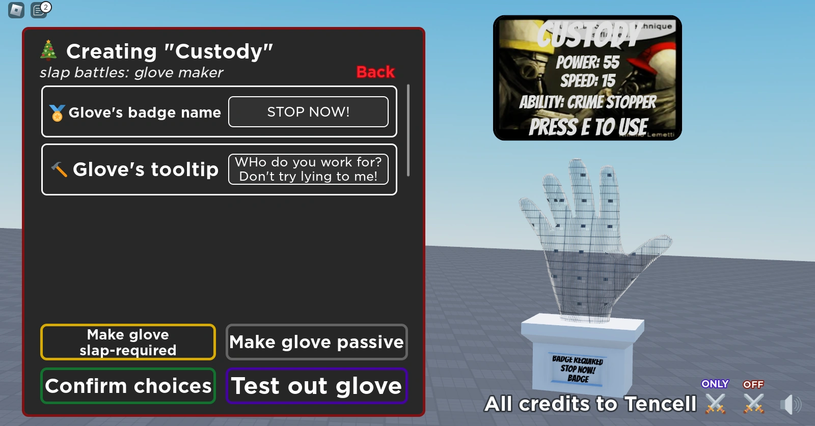 Custody glove | Fandom