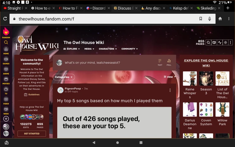 Judge me based on my current tabs | Fandom