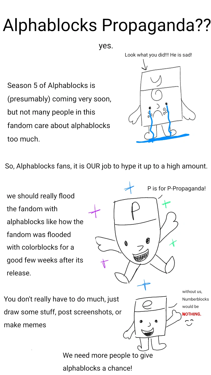 Alphablocks Fans, Assemble! | Fandom