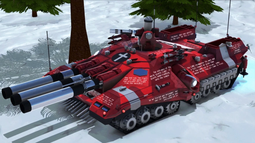 Red iron cross if it was cool and from the future. | Fandom